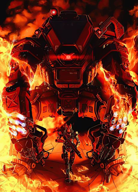 'Titanfall' Poster by Co Bolo | Displate