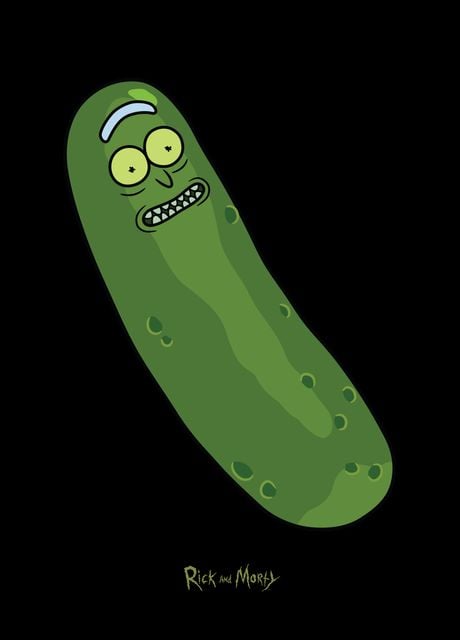 'Pickle Rick' Poster by Rick and Morty | Displate