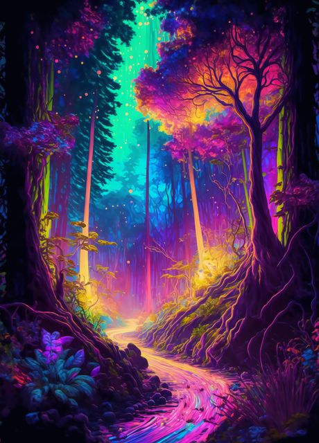 'Wizzard land' Poster by WITS creative studio | Displate