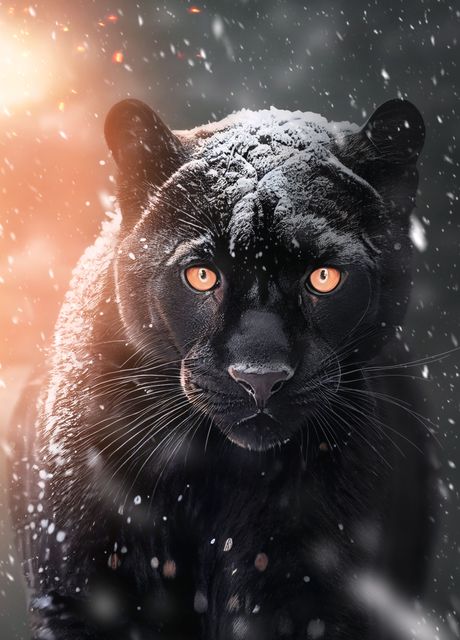 'Black panther' Poster by Arnas Čemerka | Displate