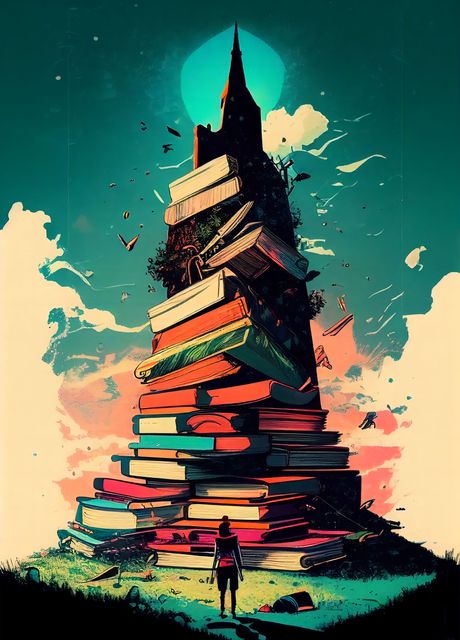 'Adventure in a book' Poster by DB P | Displate