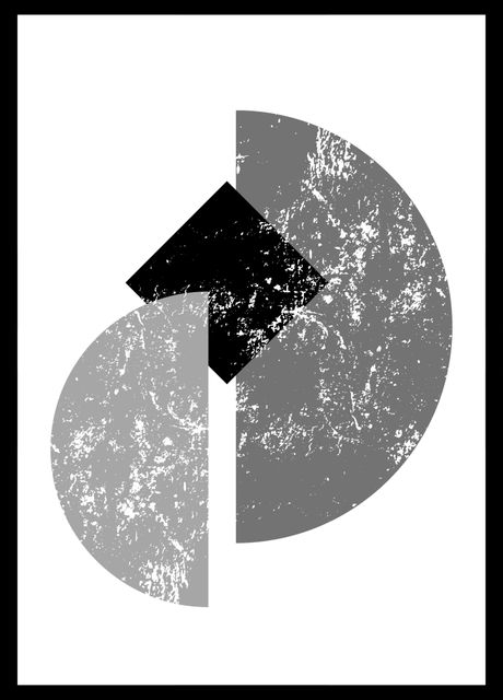 'Abstract Geometric' Poster by Yess | Displate