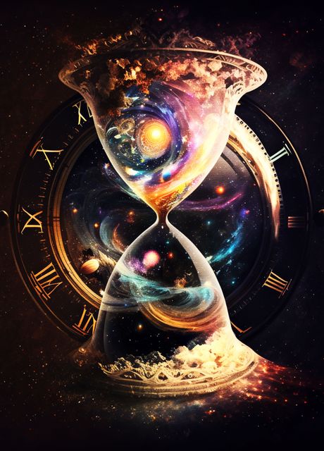'Universe of Time' Poster, picture, metal print, paint by Muh Asdar ...