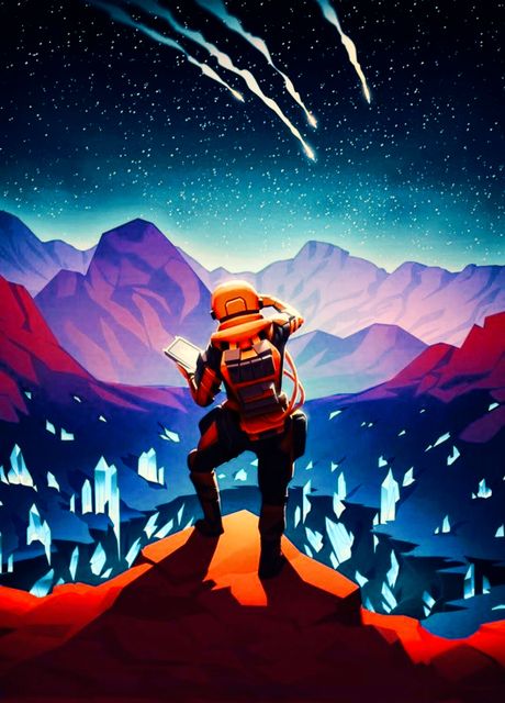 'no Mans sky' Poster by jack li | Displate