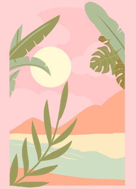 'Beach Vibes' Poster by NIZAM KHAN | Displate