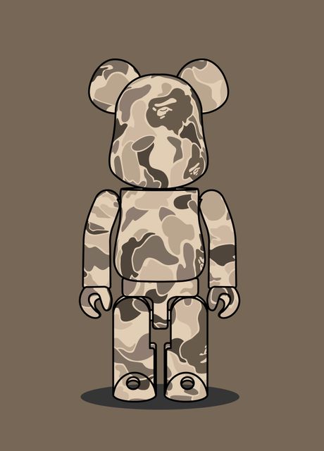 'Bape Figure' Poster by SBS | Displate