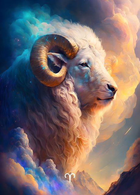 'Fiery Ram' Poster by Hatless Luffy | Displate