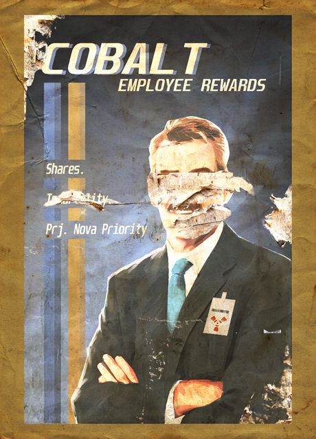 'Cobalt Employee Rewards' Poster by RustGame | Displate