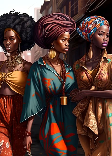'African woman' Poster by DorthyToy | Displate