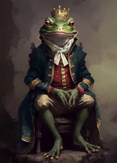 'Frog Imagination' Poster by Keeling Creative | Displate