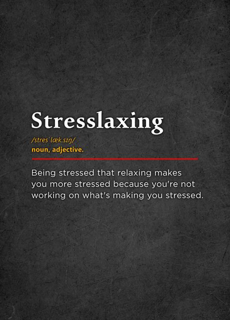'Stresslaxing' Poster by HOLOSOMNIA | Displate