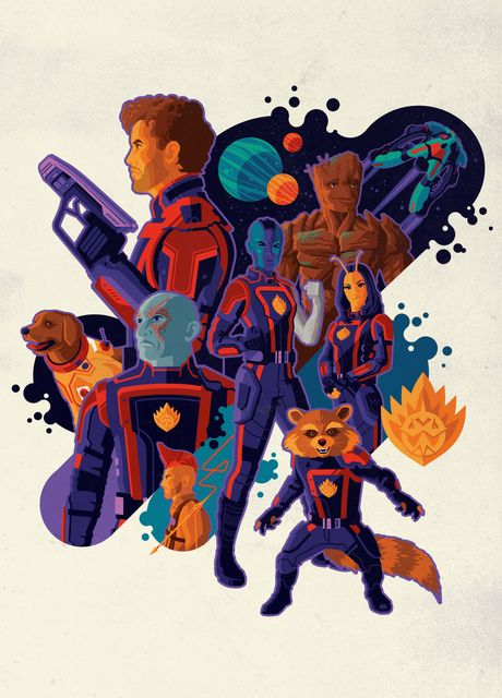 'Ravagers' Poster by Marvel | Displate