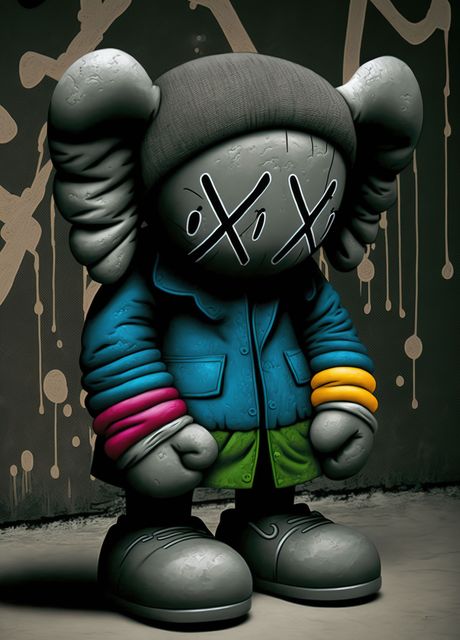 'Hypebeast Kaws ' Poster by MatiasCurrie | Displate