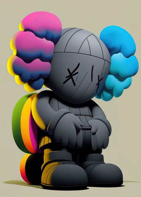 'Hypebeast Kaws ' Poster by MatiasCurrie | Displate