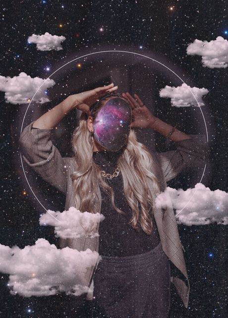 'Cosmic Glow' Poster by Elysian Vision | Displate