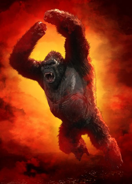 'Kong's Wrath' Poster by Godzilla vs Kong | Displate