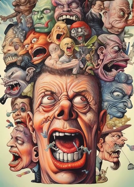 'Hatred and madness' Poster by NAMA | Displate