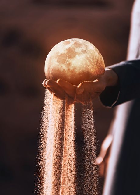 'Fading Moon' Poster by Eko Cahyo | Displate