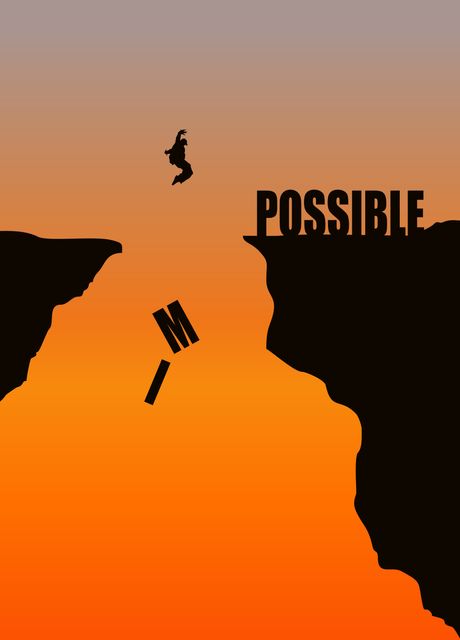 'im possible' Poster by yunur mawan | Displate