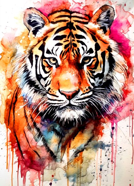 'Tiger' Poster by set more | Displate
