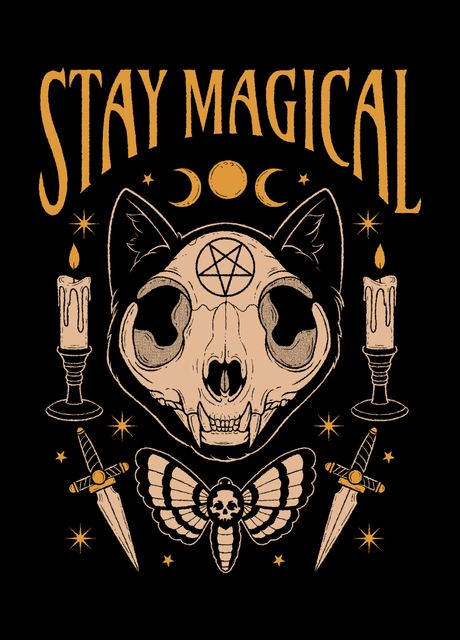 'Stay Magical' Poster by Thiago Corrêa | Displate