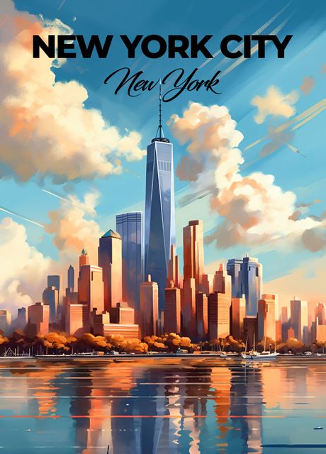 'New York City' Poster by Conceptual Photography | Displate