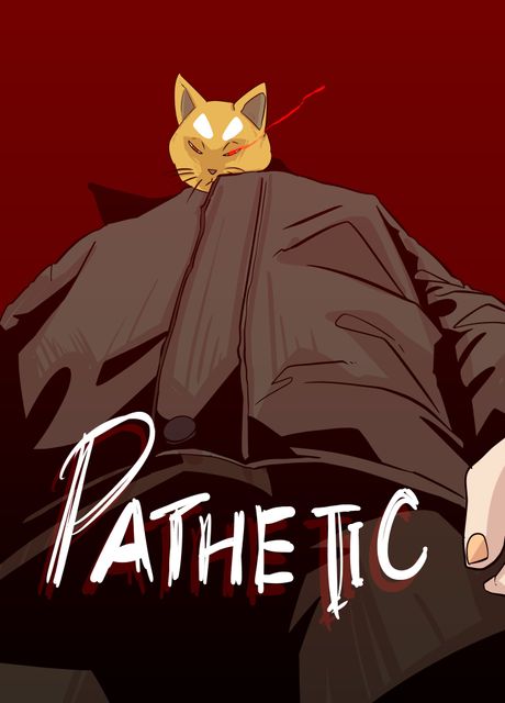 'pathetic cat' Poster by hafis ardiansyah | Displate