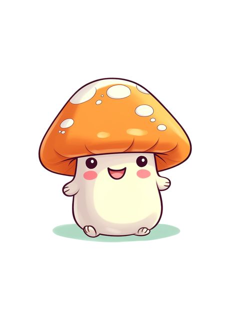 'mushroom cute ' Poster by AlycePreston | Displate