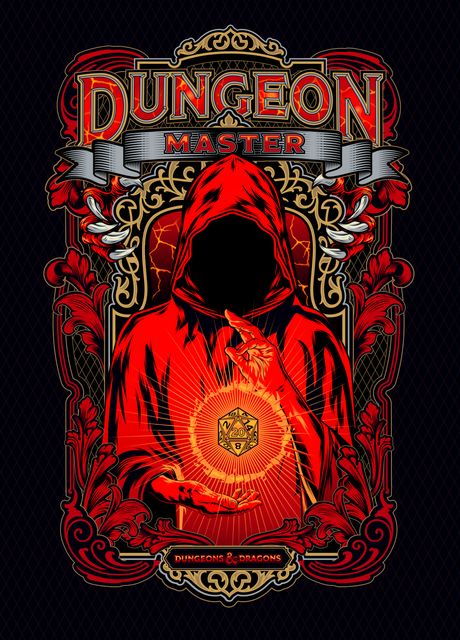 'Dungeon Master' Poster by Dungeons and Dragons | Displate