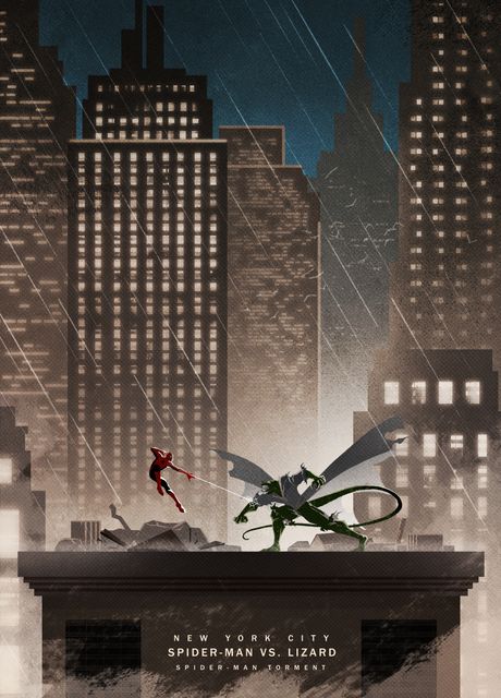'New York City' Poster by Marvel | Displate