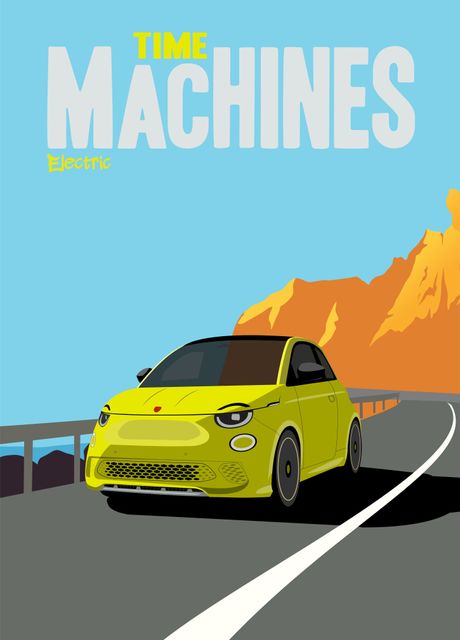 'Electric car' Poster by Jack | Displate