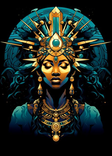 'Goddess' Poster by Kashimoto Ino | Displate