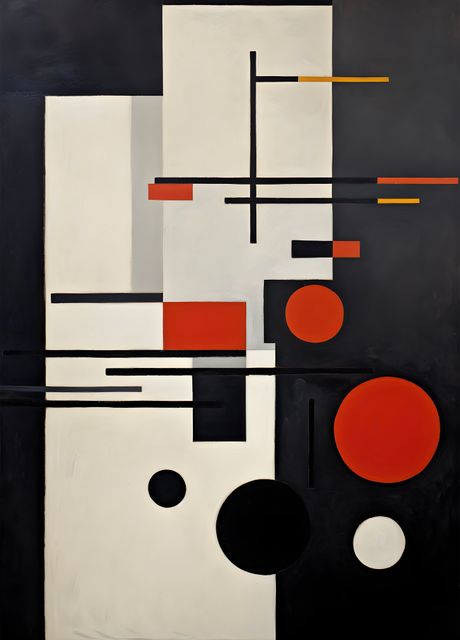 'Abstract painting' Poster by Poster Fam | Displate