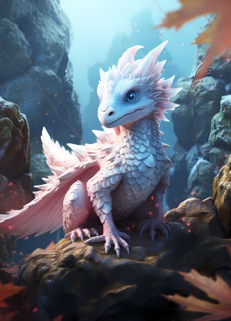 'Mythical Fantasy Creature' Poster by Autophil | Displate