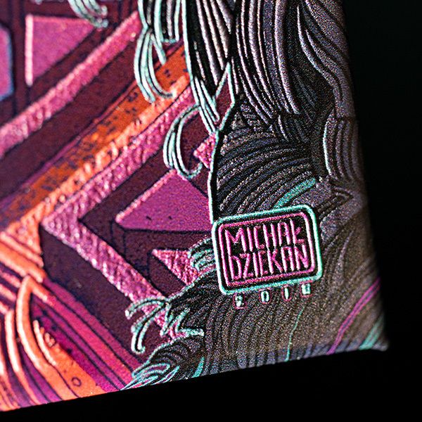 Spacetime metal poster - Limited Edition | Displate