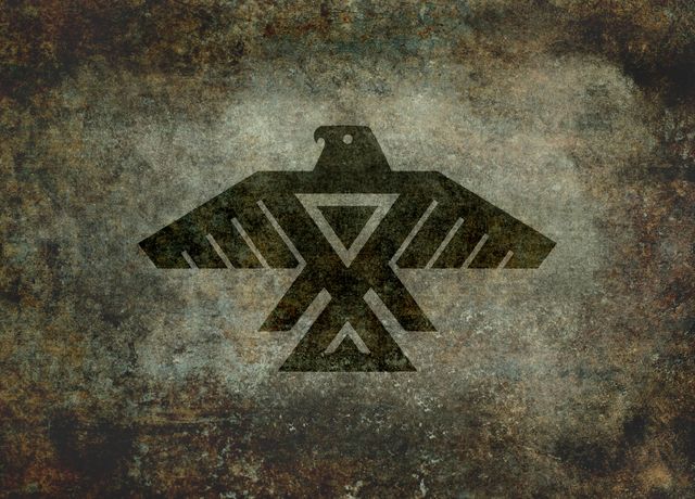 'Emblem of the Anishinaabe peopleAnishinaabe or Anishina ... ' Poster ...