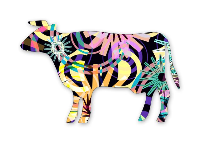 'COW - P3' Poster by Pia Schneider | Displate