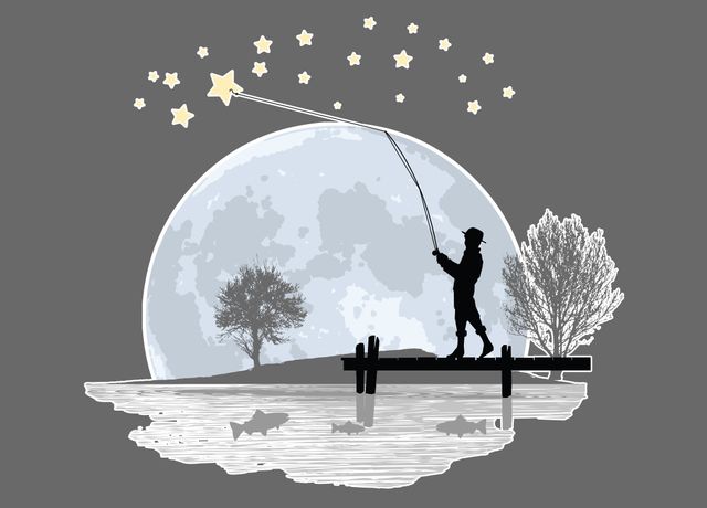 'Star Fishing' Poster by Jesus Maldonado | Displate