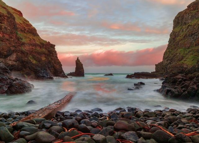 'Portcoon on the causeway coast in Northern Ireland,UK' Poster by Roy ...