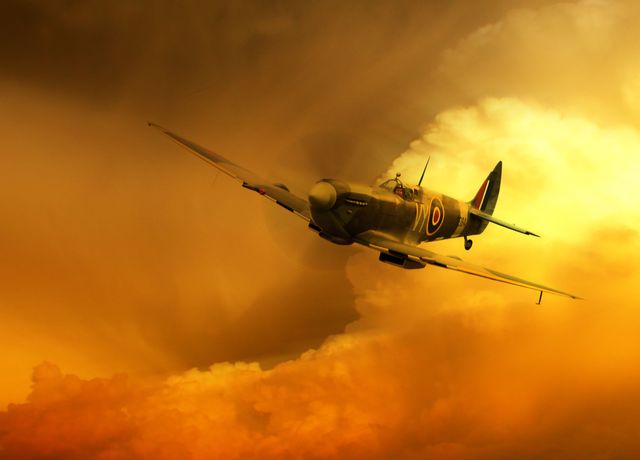 'The Iconic Supermarine Spitfire' Poster by Airpower Art | Displate
