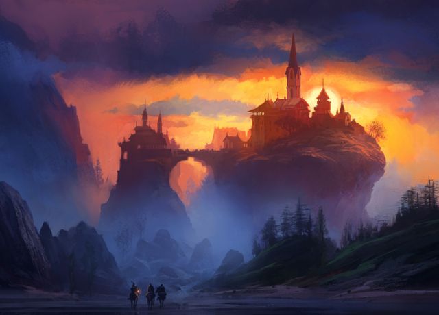 'Magic Hour' Poster by Andreas Rocha | Displate