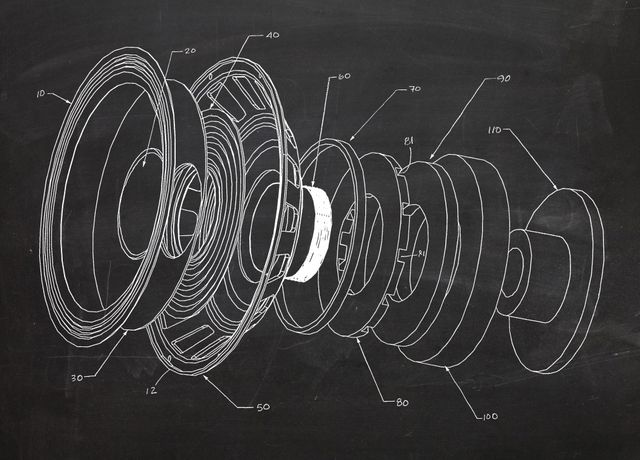 'Speaker Drawing ' Poster by Nicram K | Displate