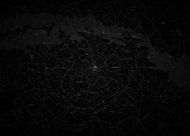 'Galaxy Map' Poster by Nikita Abakumov | Displate