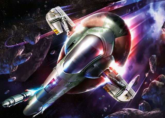 'Slave One' Poster, picture, metal print, paint by Star Wars | Displate