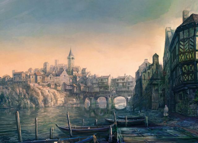 'Harbor' Poster by Witcher 3 | Displate