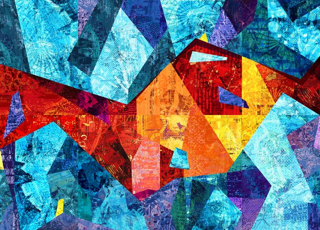 'Color Break' Poster by Nick Whitehoune | Displate