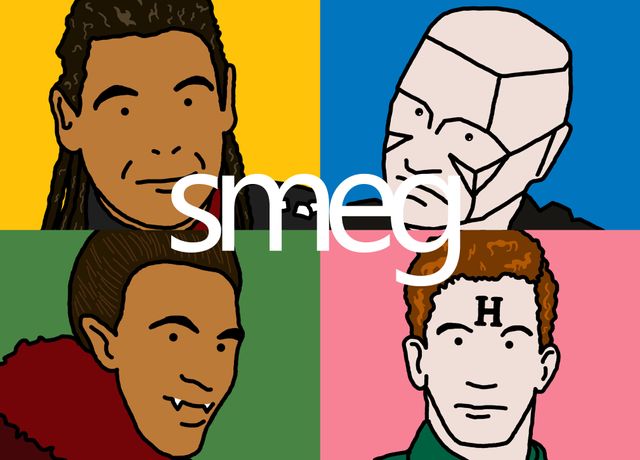 'Smeg' Poster by Apo geesus | Displate