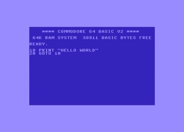 'Commodore 64 simple prg' Poster by Gianfranco Grenar | Displate