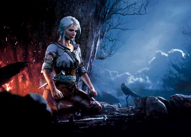 'Meditating Ciri' Poster by Witcher 3 | Displate