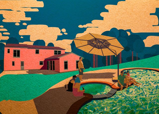 'hot weather' Poster by Stas Toba | Displate